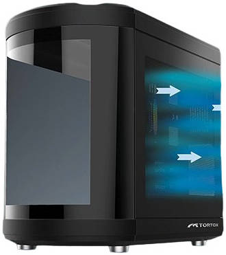 Buy TORTOX VIDRIO ATX CASE WITH 6 ARGB FANS - Available in UAE, Dubai ...