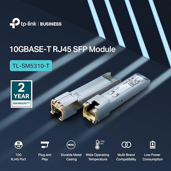 Buy TP-Link TL-SM5310-T | 10GBase-T RJ45 SFP+ Module - Available in UAE ...
