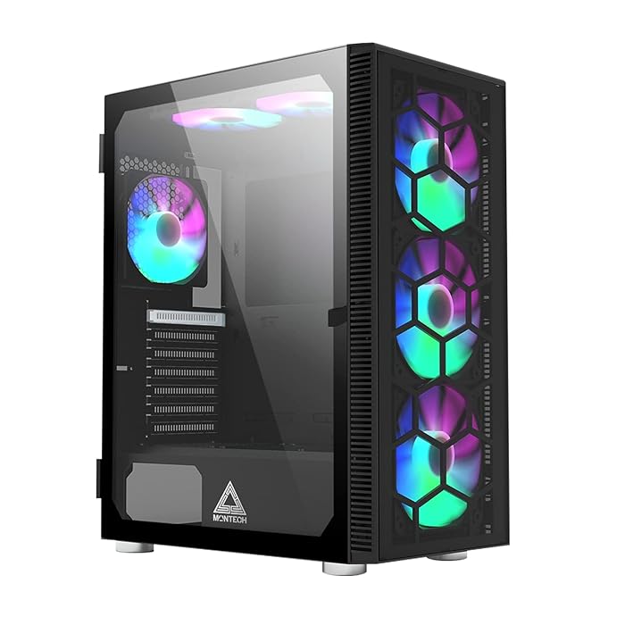 Buy Aerocool Case B505D-G ARGB 6 / ATX / Micro / Mini ATX - Available ...