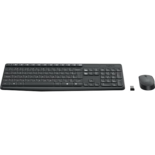 Buy Logitech MK235 Combo Wireless Mouse And Keyboard ENG - Available in ...
